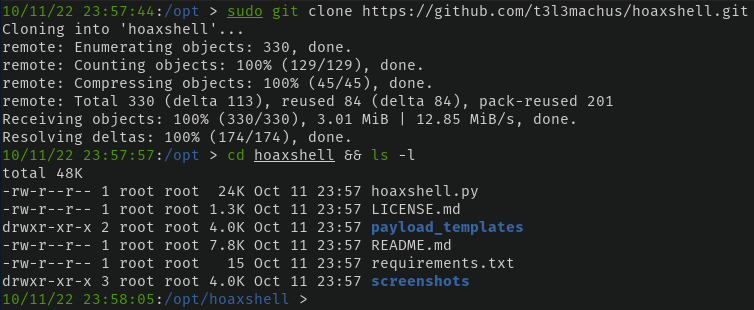 Take That, Defender! hoaxshell Overview